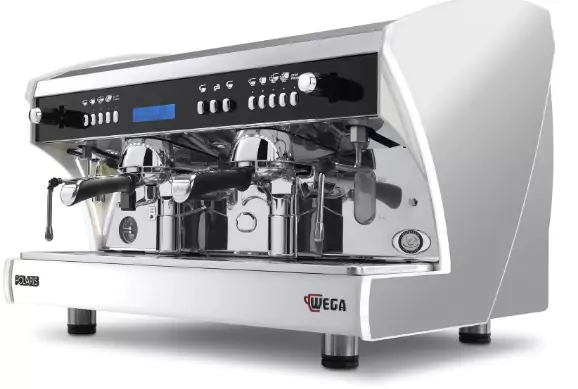 WEGA IO EVD 2 Group – Colorful 2-Group Coffee Machine for Eye-Catching Café Counters – Espresso Mio